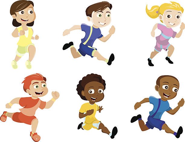 Cross Country Runner Cartoon