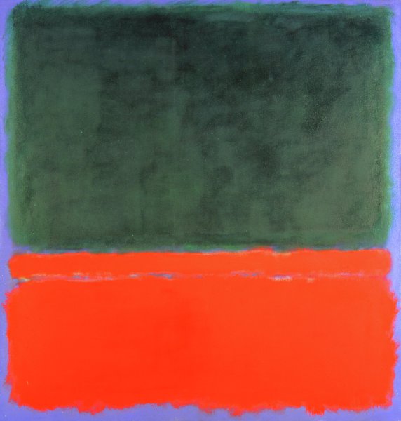 Mark Rothko Red Blue