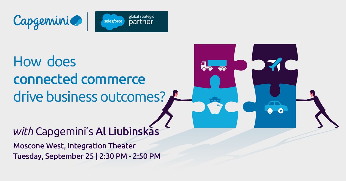 Capgemini on Twitter: "How does a Connected Commerce solution drive business outcomes? Attend ...