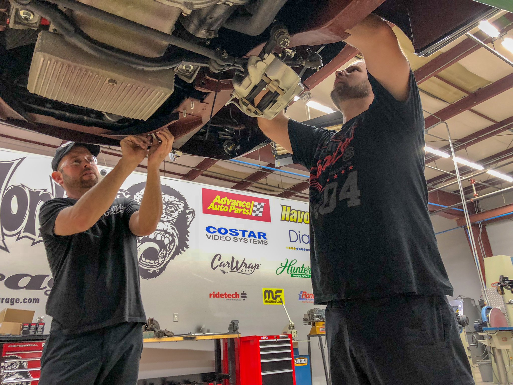 Inside Gas Monkey Garage