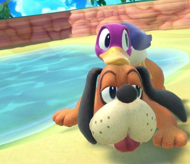 Duck Hunt Dog Smash Bros