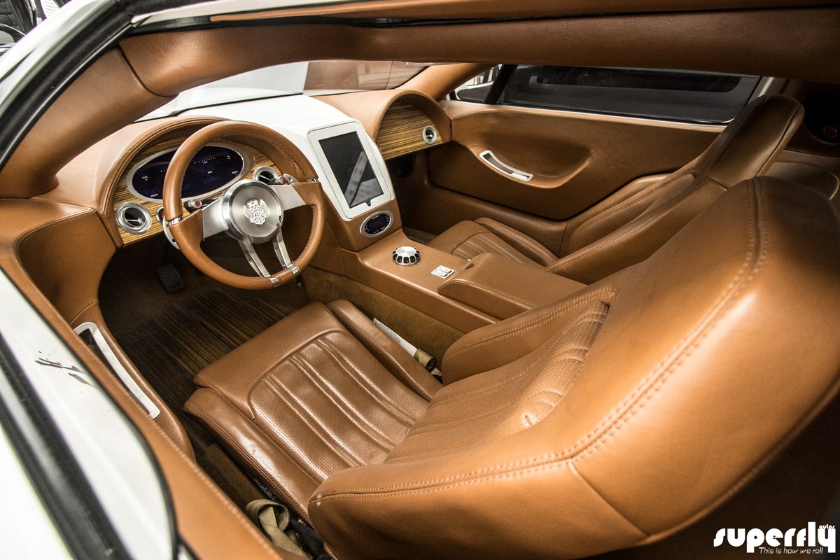 Custom Delorean Interior