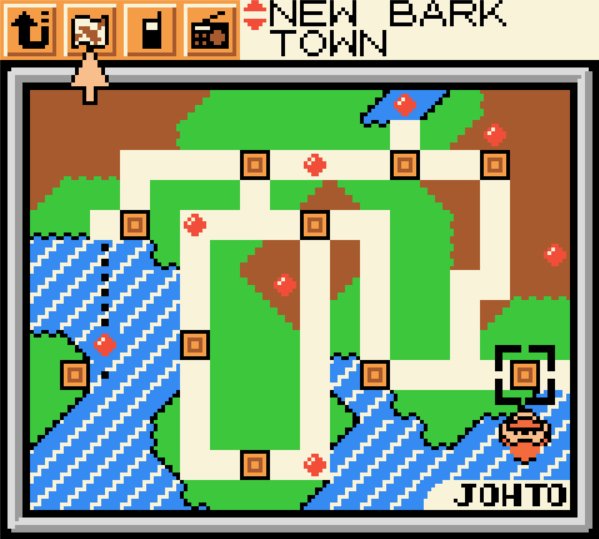 Pokemon Town Map Sprite