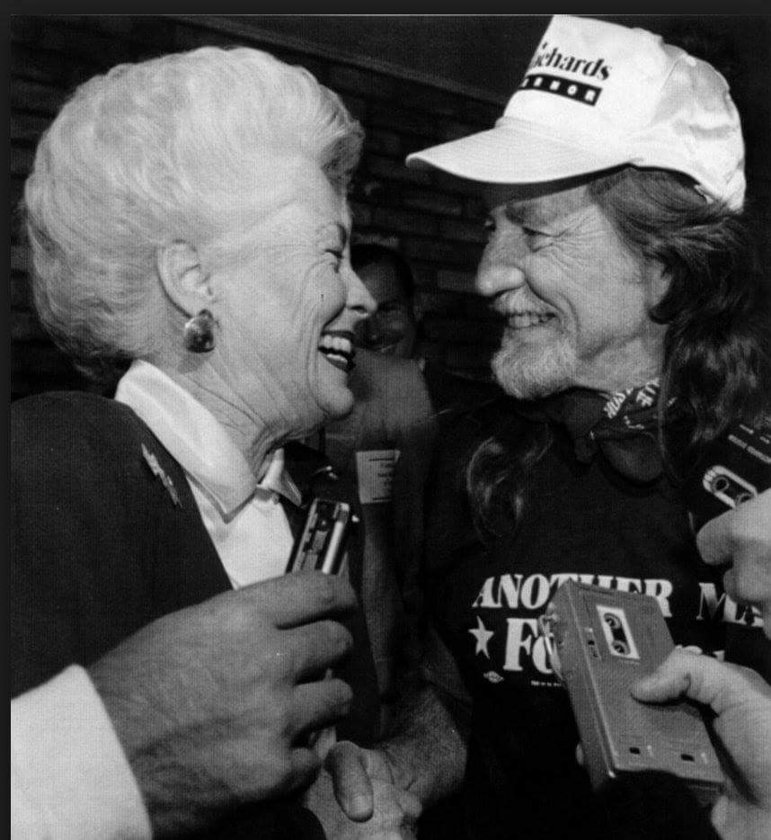 Nicole Buergersрџђќрџ ђ On Twitter Ann Richards And Willie Nelson пёџрџ ёрџ вђ
