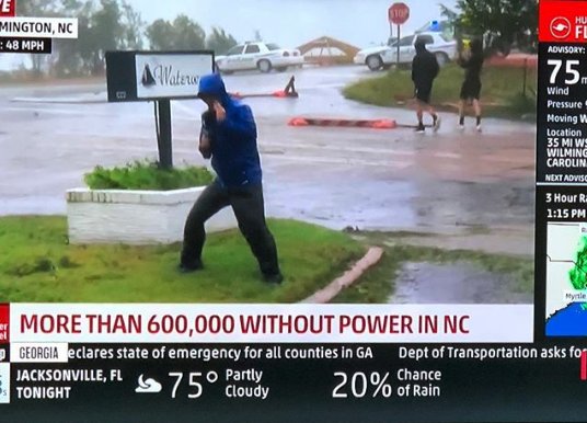 Weather Channel Guy BUSTED Faking It!