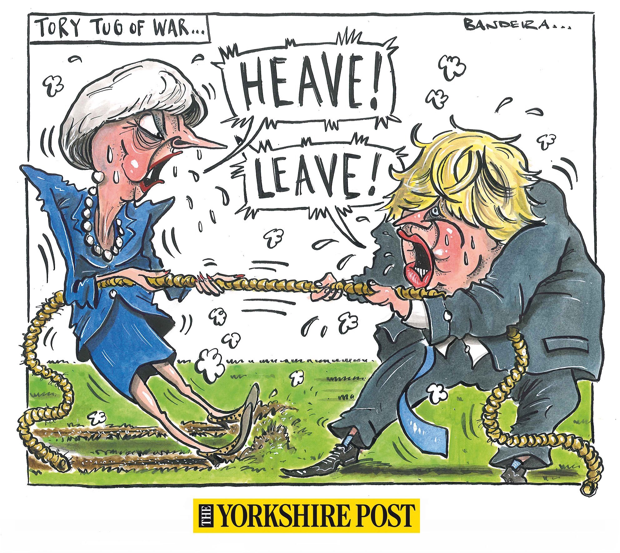 Political Power Cartoon