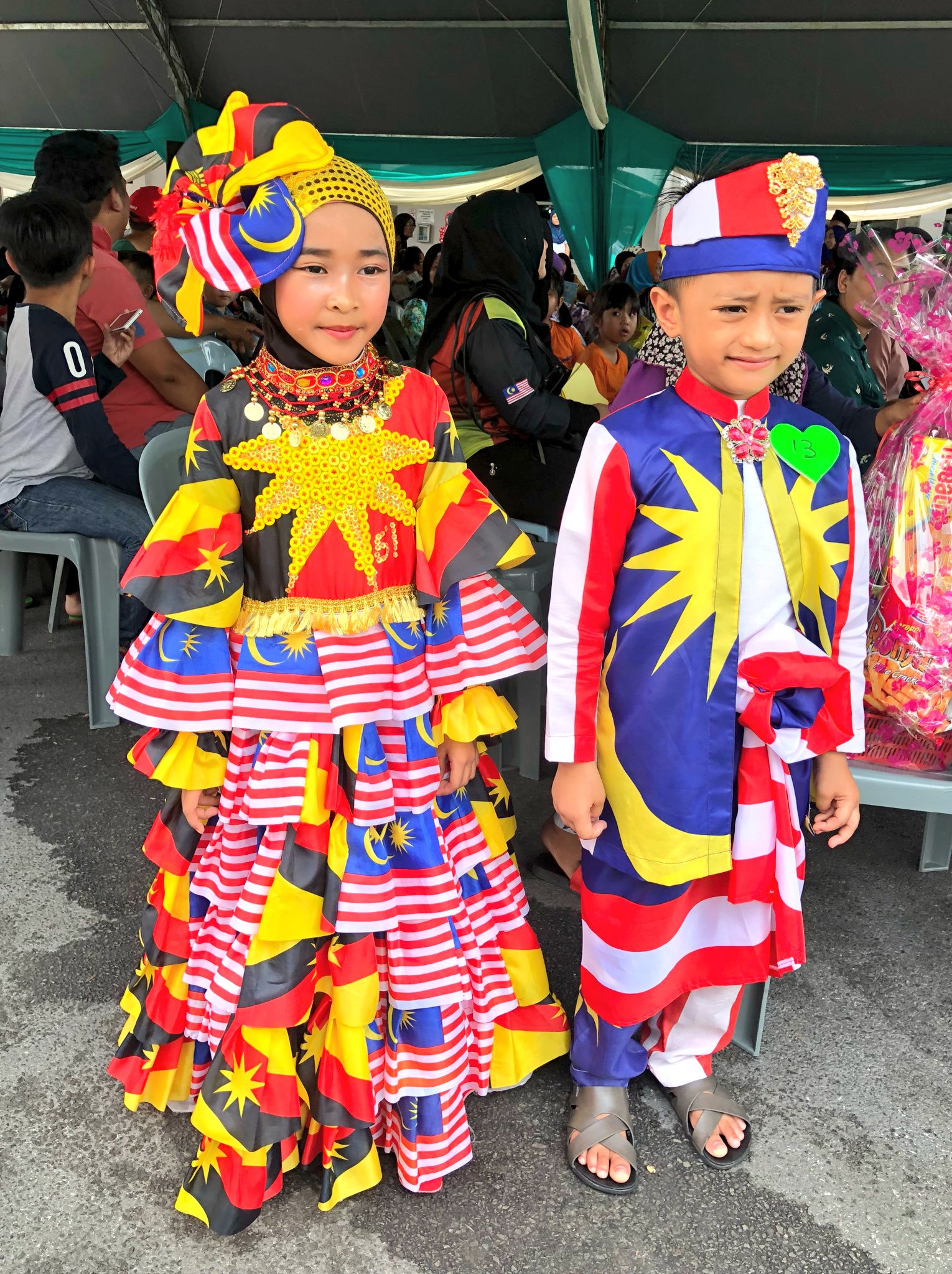 pertandingan baju merdeka 2018 - Diane Powell