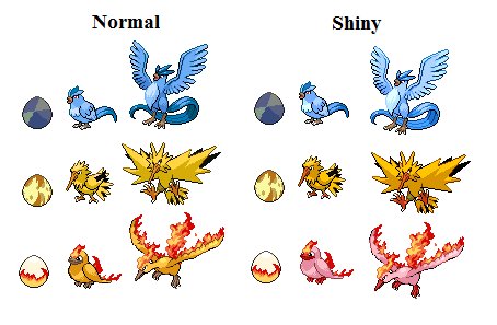 Shiny Legendary Dogs