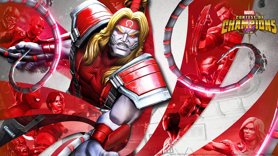 Omega Red Wallpaper