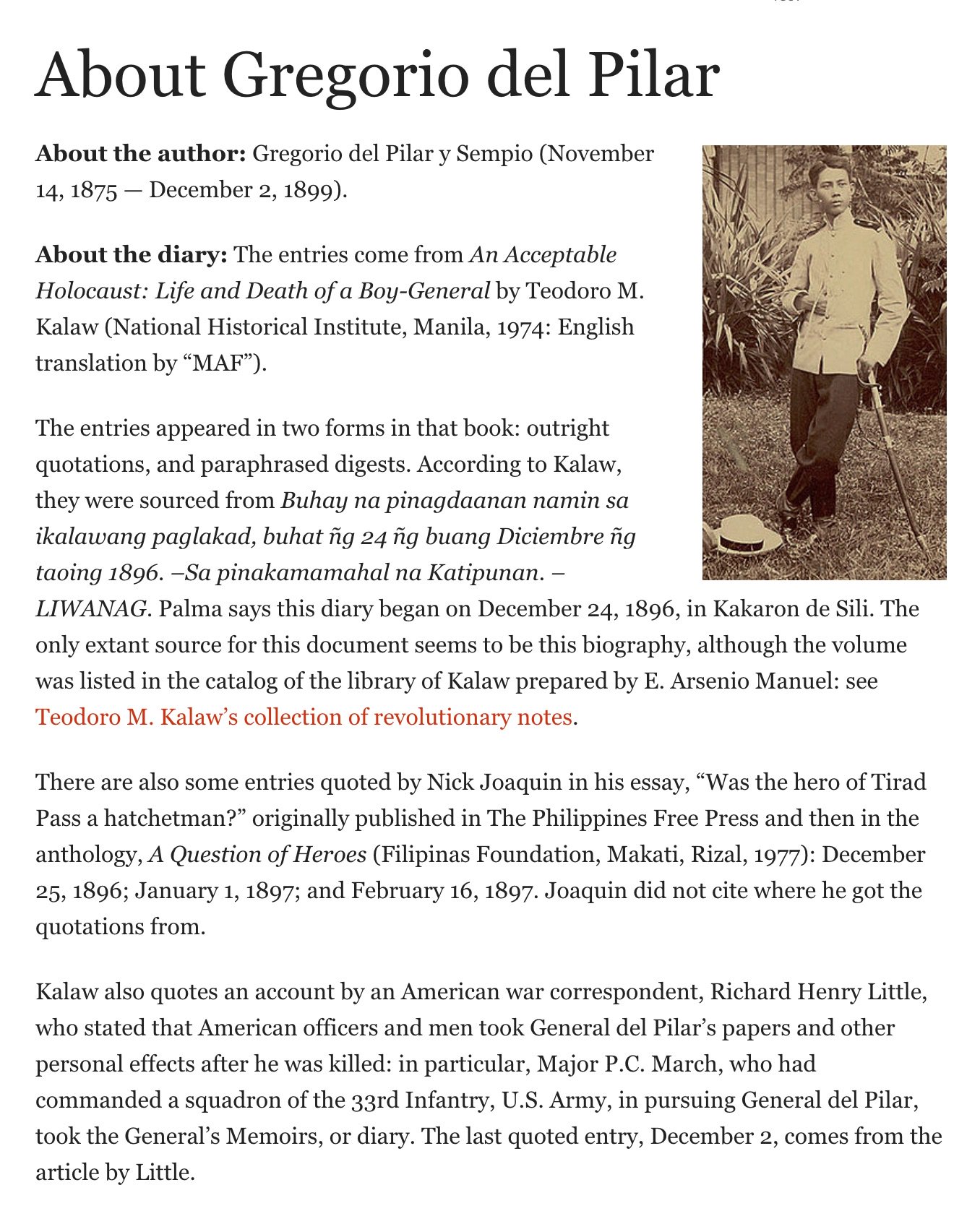 Gregorio Del Pilar Tirad Pass