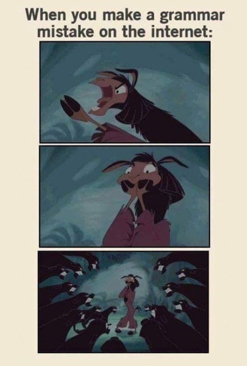 Grammar Mistake Memes