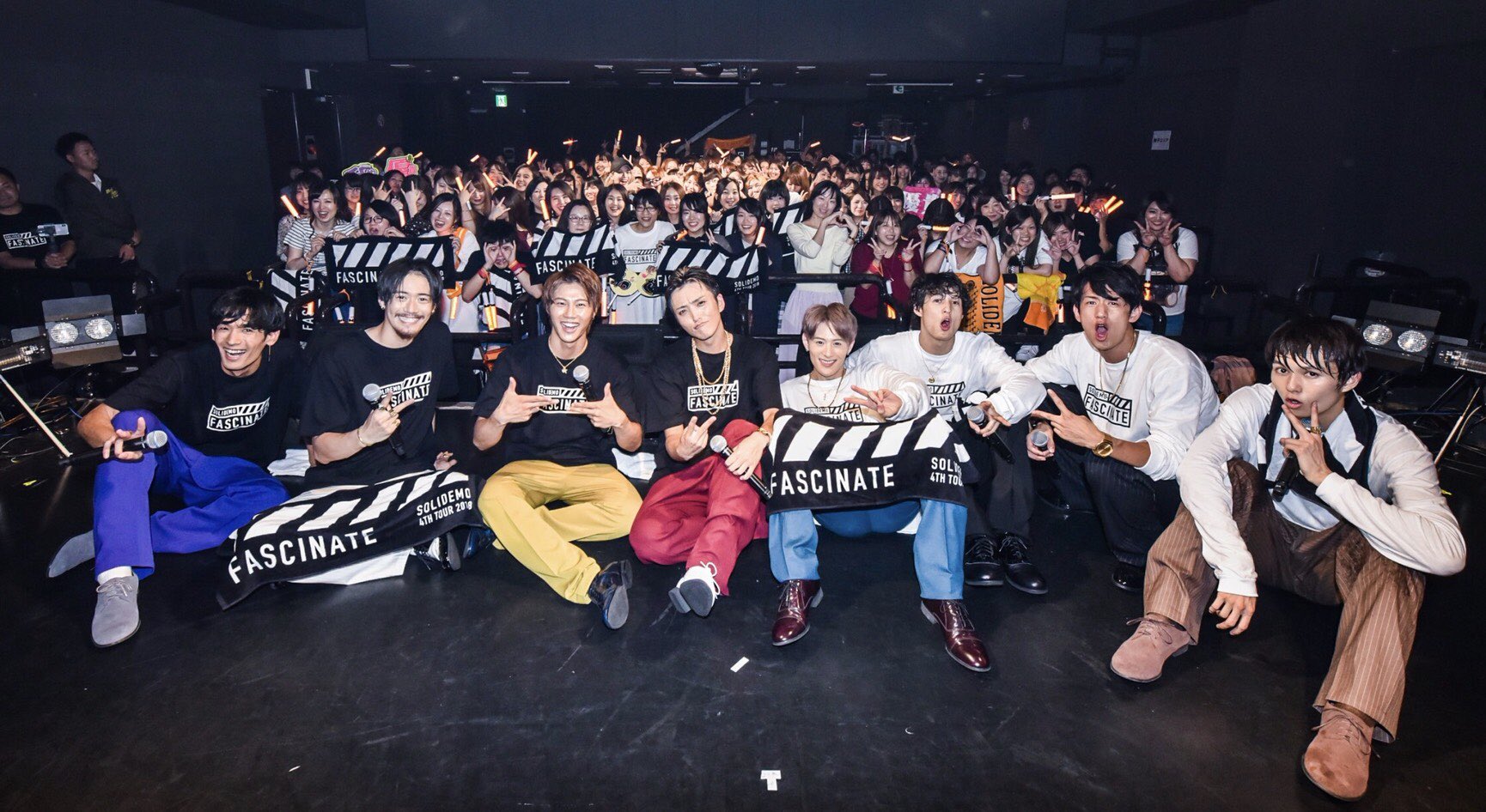 佐々木和也-SOLIDEMO on Twitter: "SOLIDEMO 4th TOUR 「FASCINATE」初日札幌公演ありがとう！ みんなが受け取ってくれたから成功したよ。俺らとみんな ...