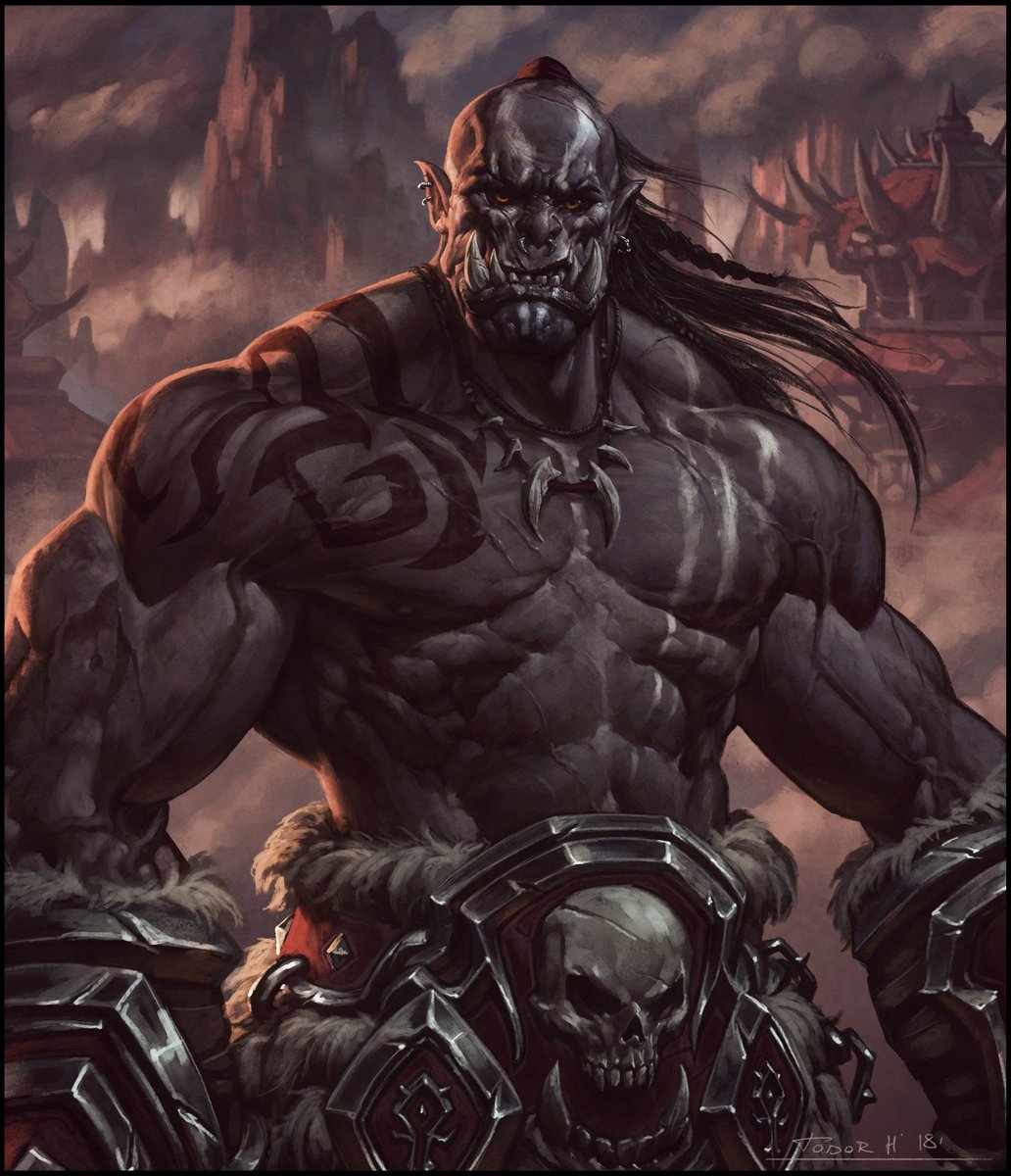 Orc Wow Art