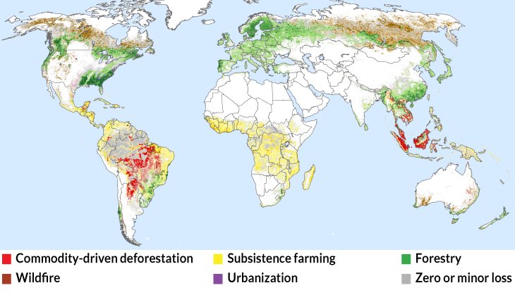 Subsistence Farming Map
