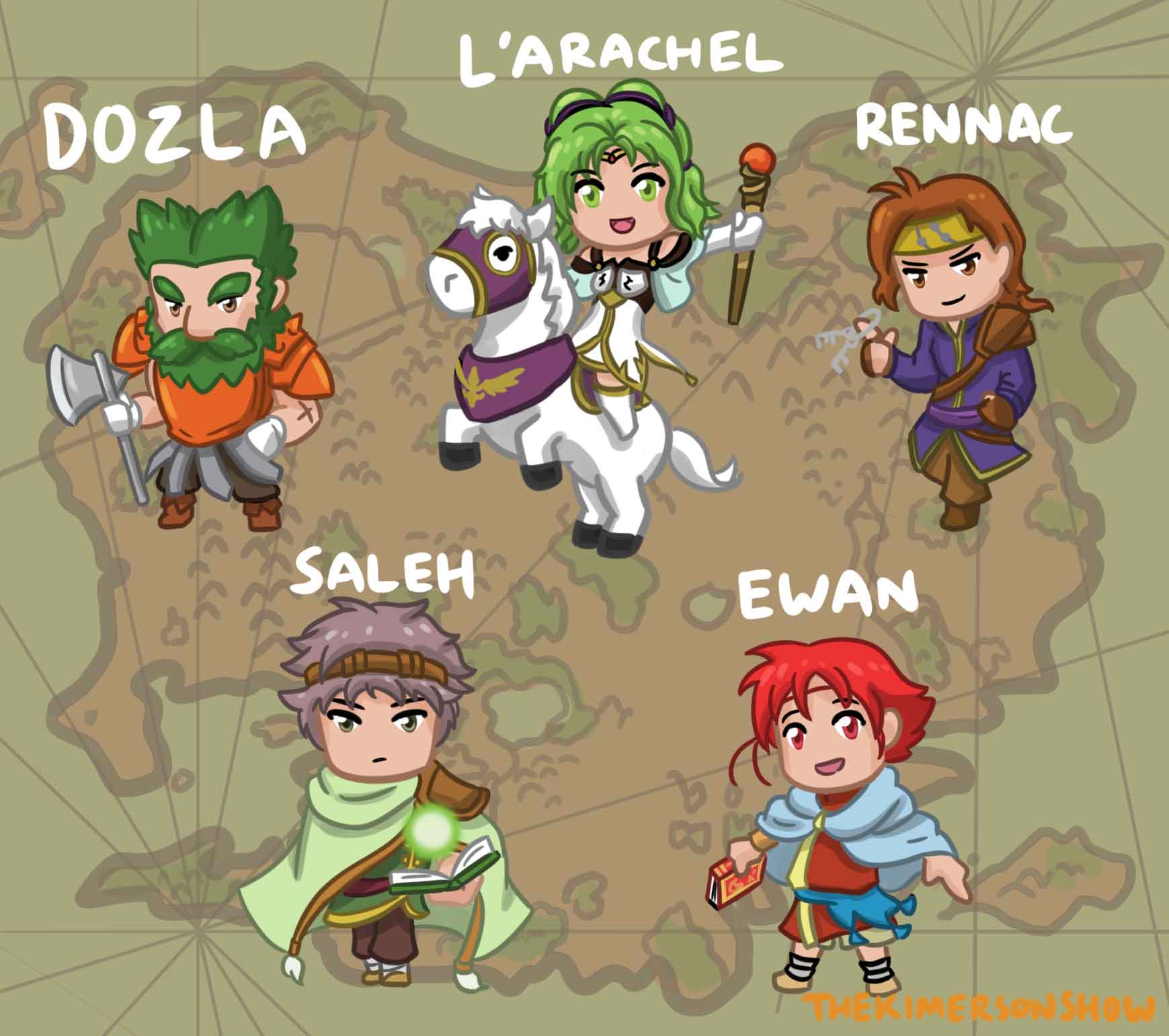 Fire Emblem Sacred Stones Dozla