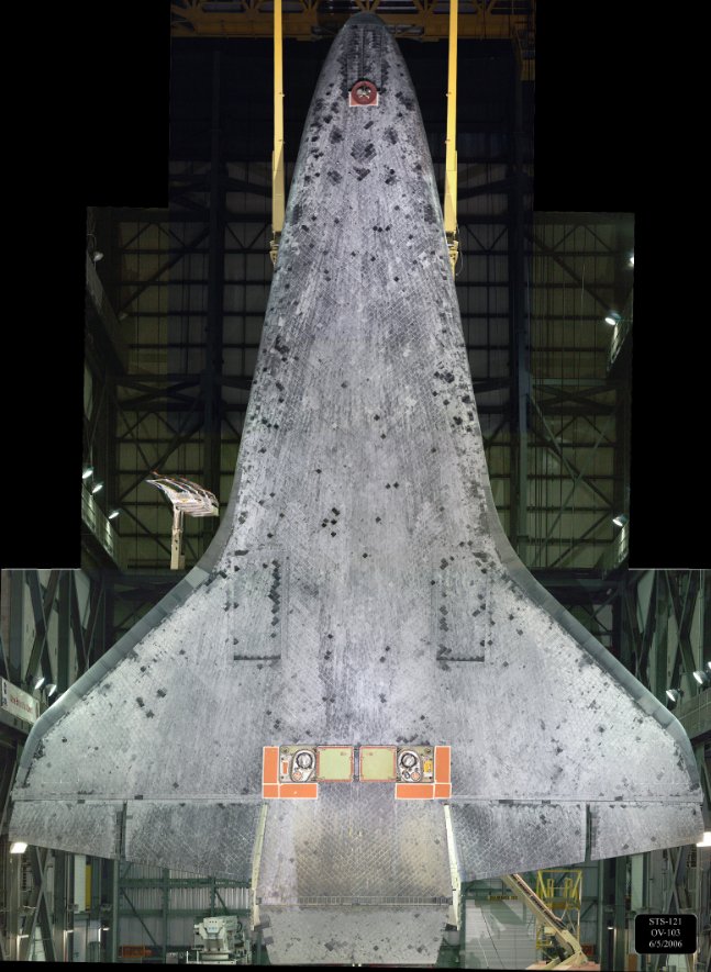 Space Shuttle Belly