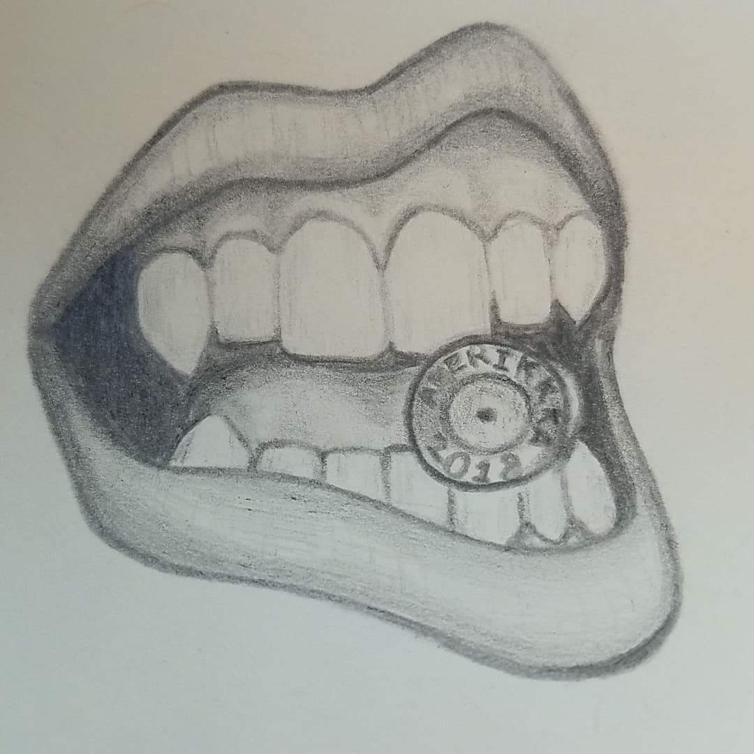 Lip Piercing Drawing Tumblr