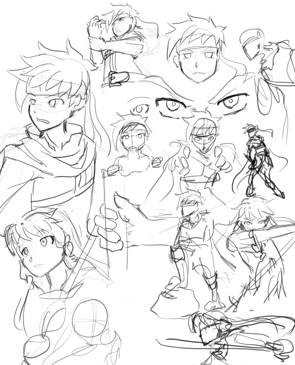「Random sketches 」Saiykikの漫画