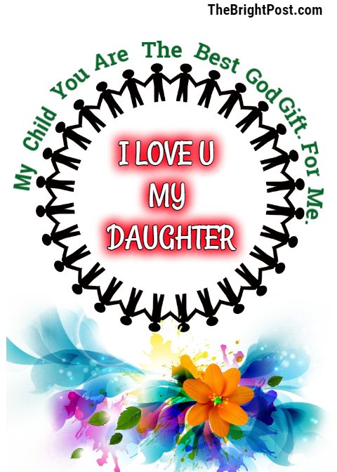 I Love My Daughter Facebook Cover