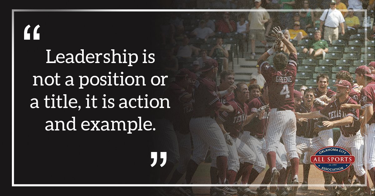 Examples Of Leadership In Sports