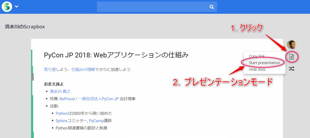 PyCon JP 2018 "Webアプリケーションの仕組み" (5ページ目) - Togetter