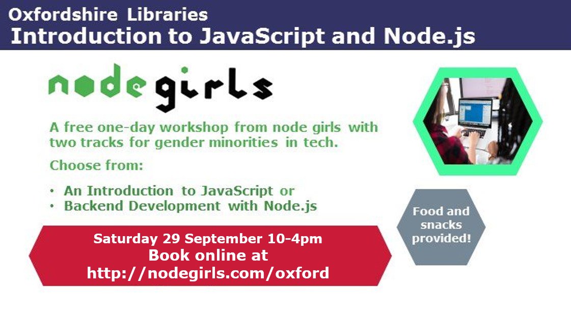 Node Girls Oxford (@nodegirlsoxford) | Twitter