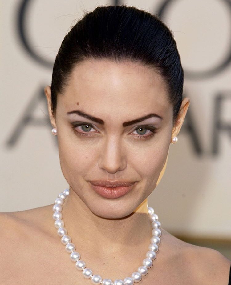 Angelina Jolie Face