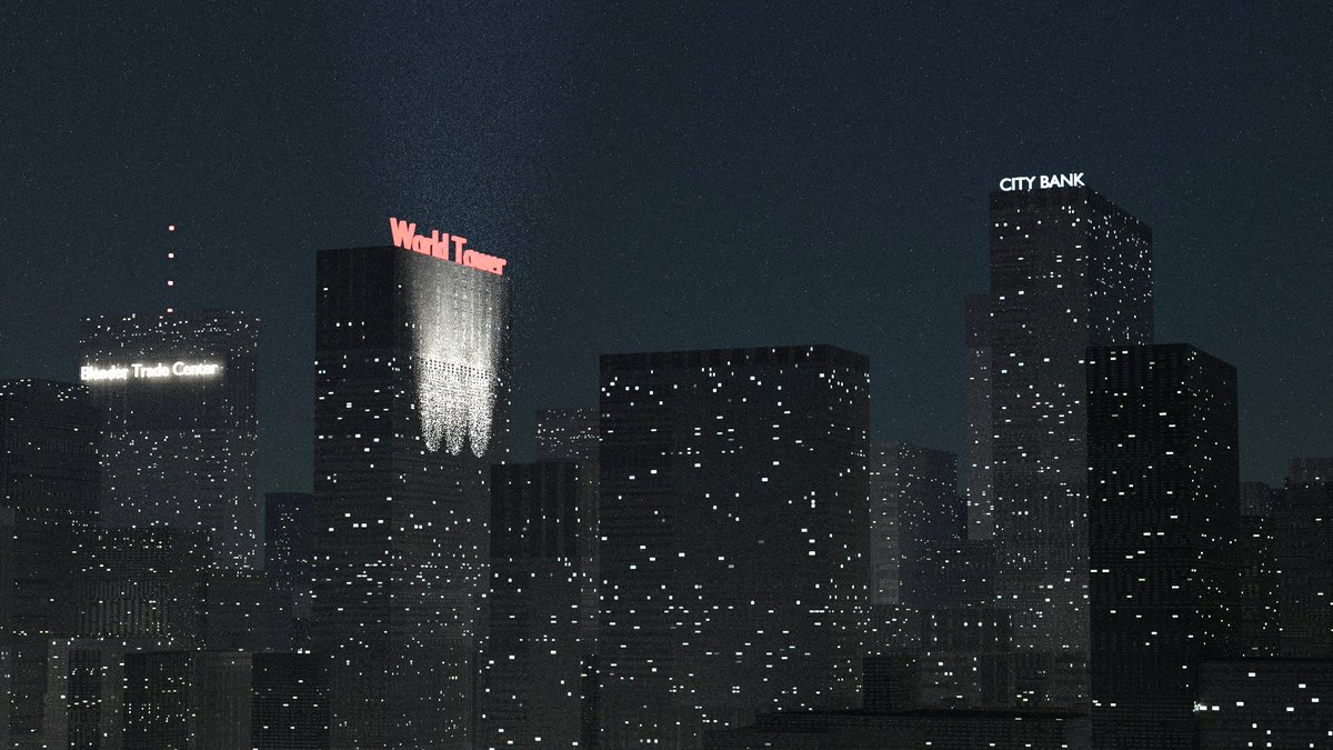 Night Building Texture