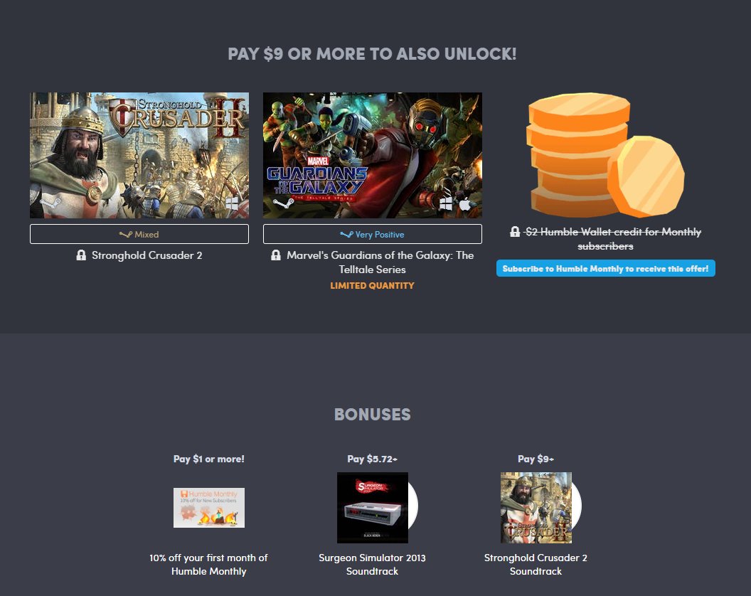 Wario64 on Twitter: "Humble Games Bundle: One Special Day https://t.co/zIlGSWCUZc…