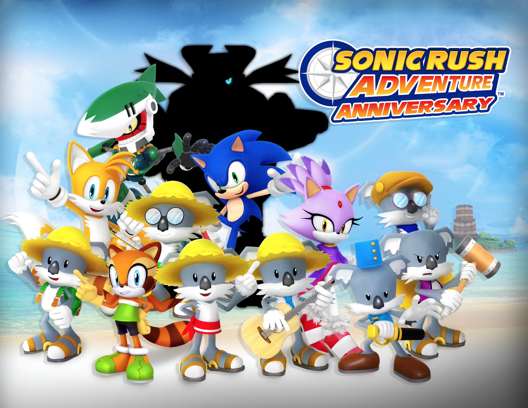 Sonic Rush Adventure Wallpaper