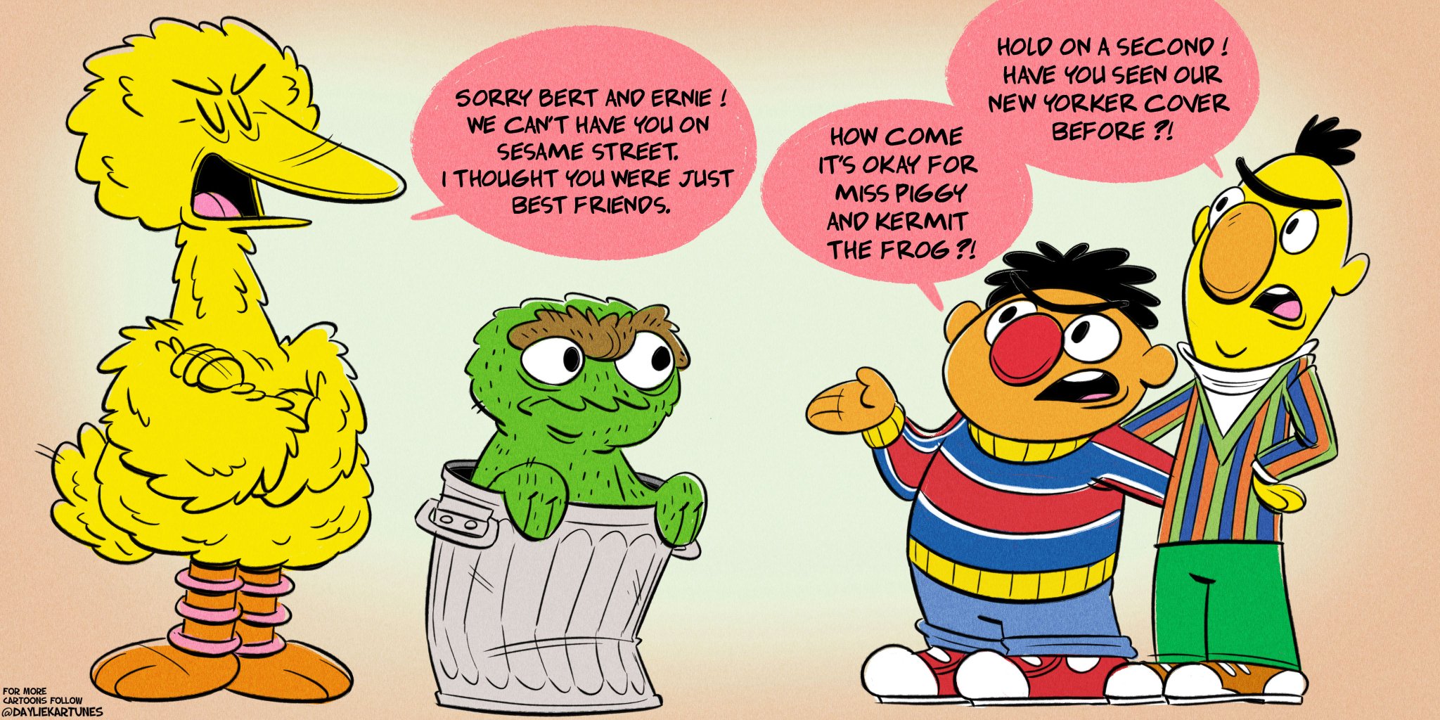 Bert And Ernie New Yorker