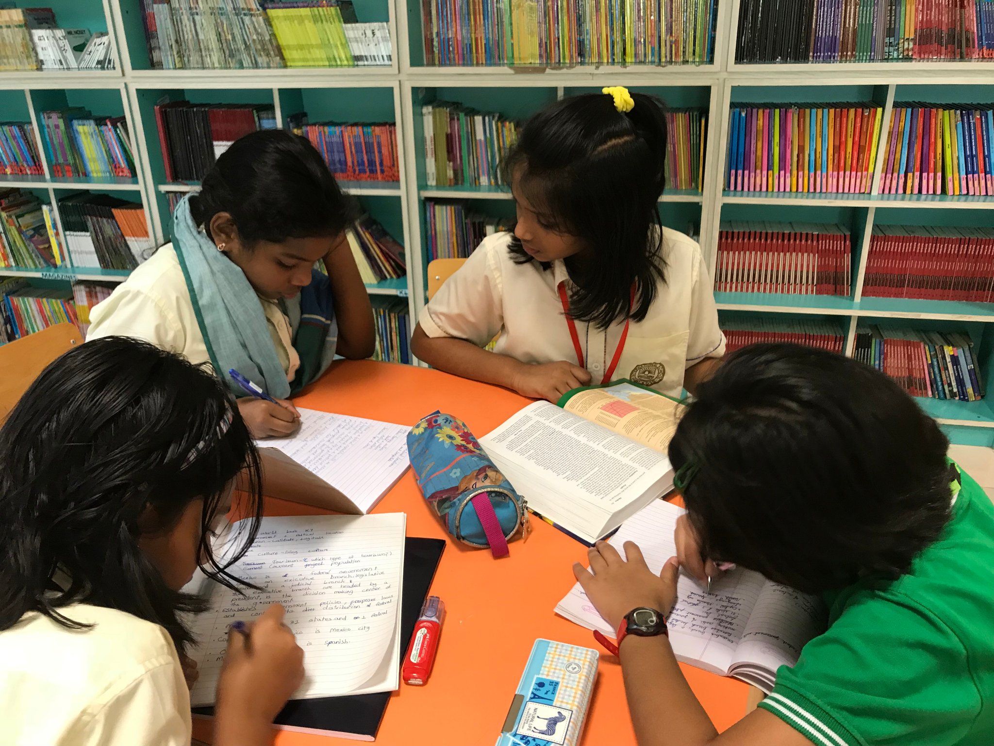 Indian School Library
