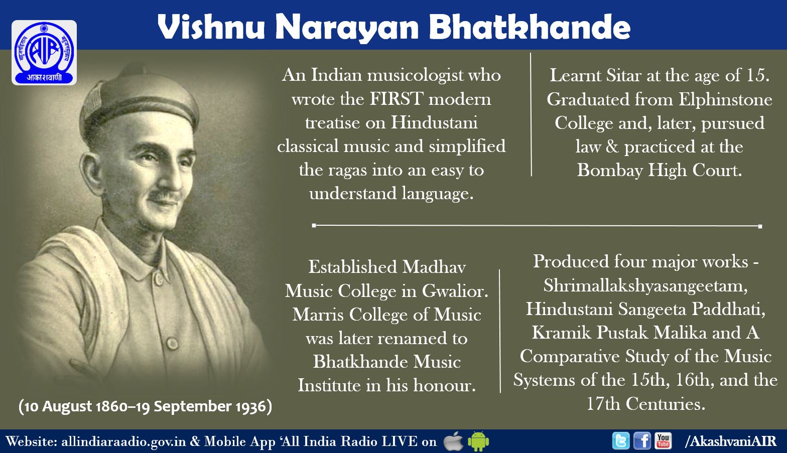 Vishnu Narayan Bhatkhande