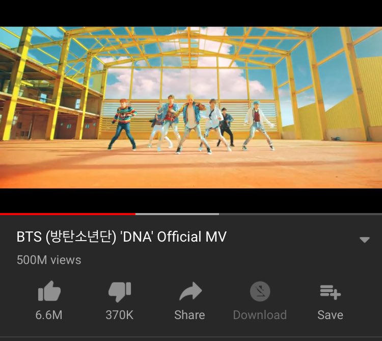 KPOPINA on Twitter: "فرقة BTS تكتب التاريخ بعد أن أصبحت أول فرقة كورية يصل فيديو موسيقي لها إلى ...