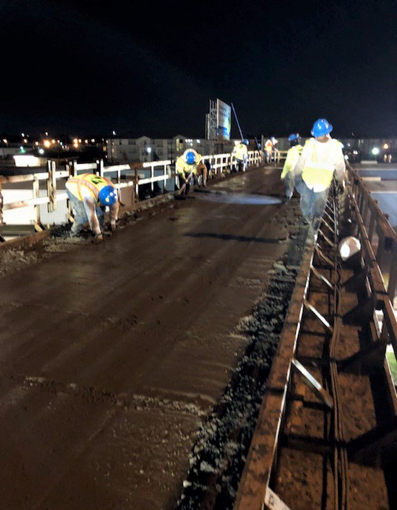 Harborbridgeproject On Twitter Hbp Crews Work Overnight To Complete