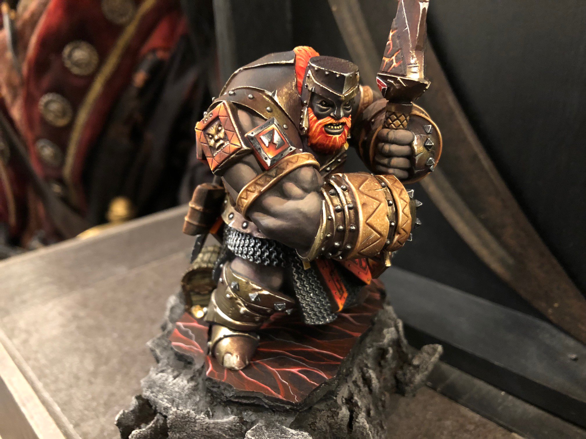 Fire Giant Reaper Miniature