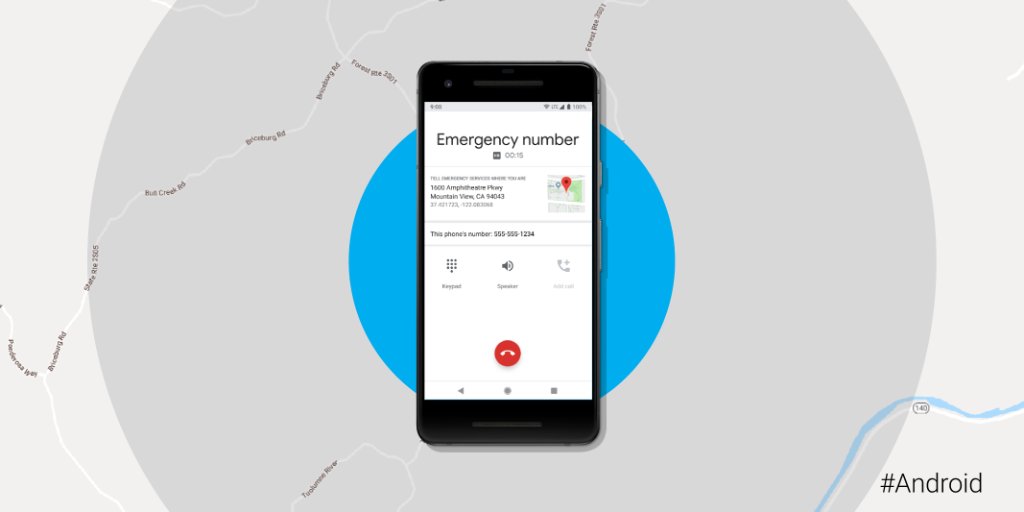 Emergency Location Service on #Android provides an accurate map to call ...