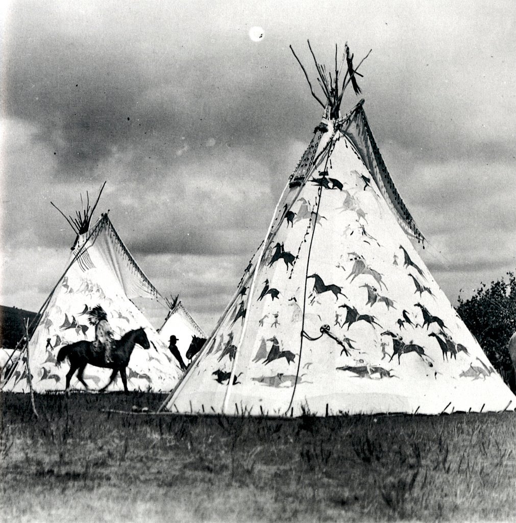 Lakota Sioux Tepees