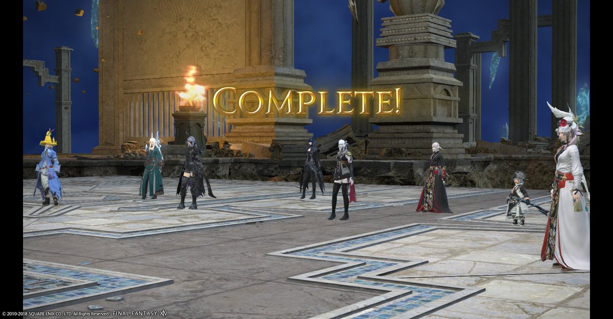 Ninian Statice 日記「零式1層クリア！と固定探そうかな・・・」 | FINAL FANTASY XIV, The Lodestone