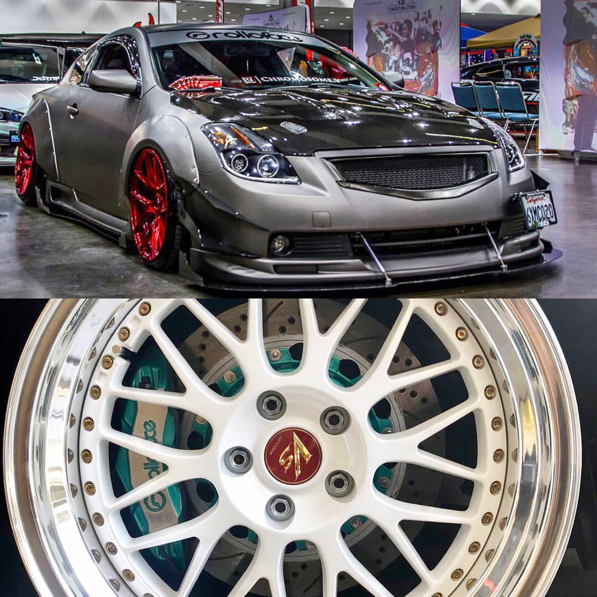 Stanced Nissan Altima Coupe