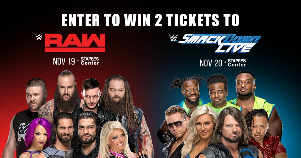 Staples Center Wwe Raw