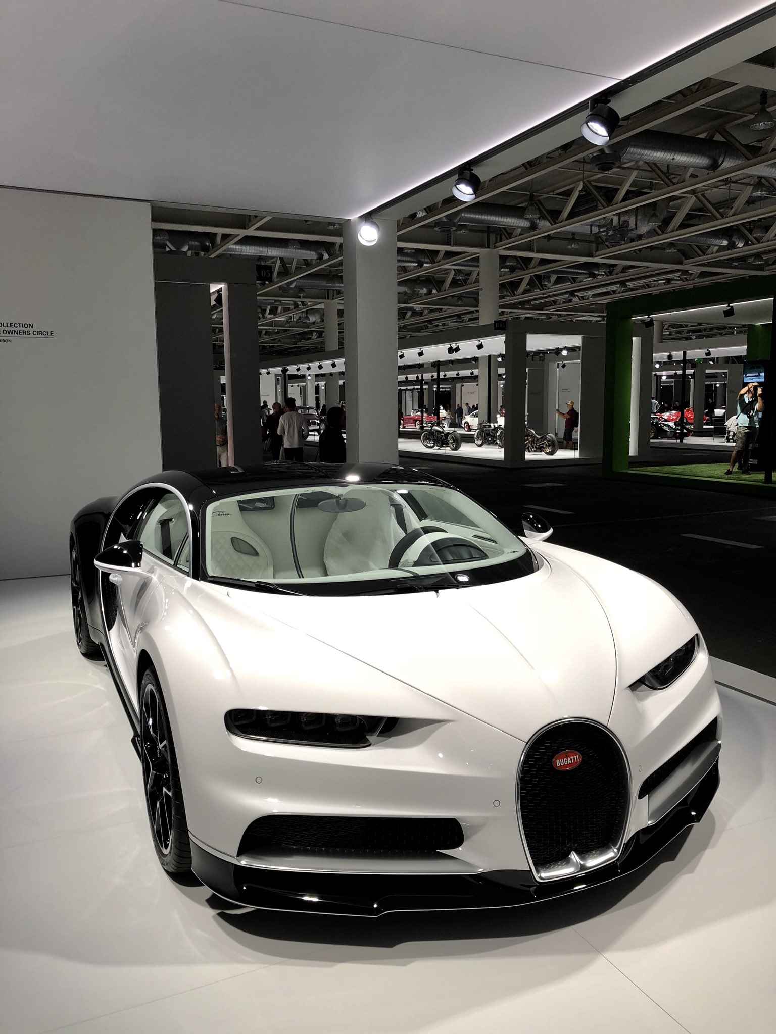 Black And White Bugatti