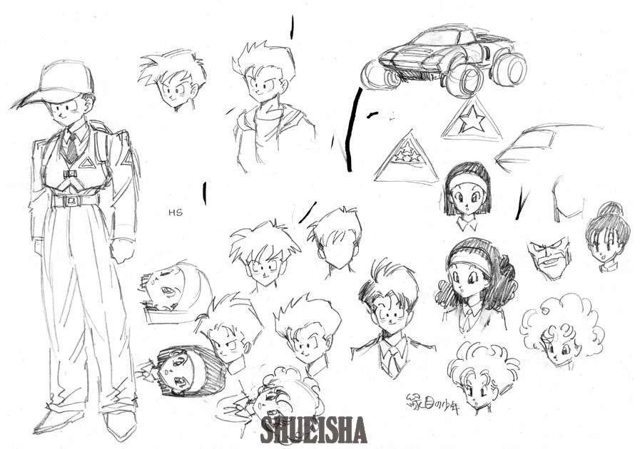 Site oficial de Dragon Ball compartilha designs nunca vistos de Videl ...