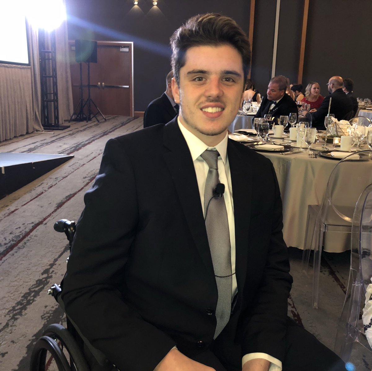 Humboldt broncos ryan straschnitzki is here tonight at the canadian ...