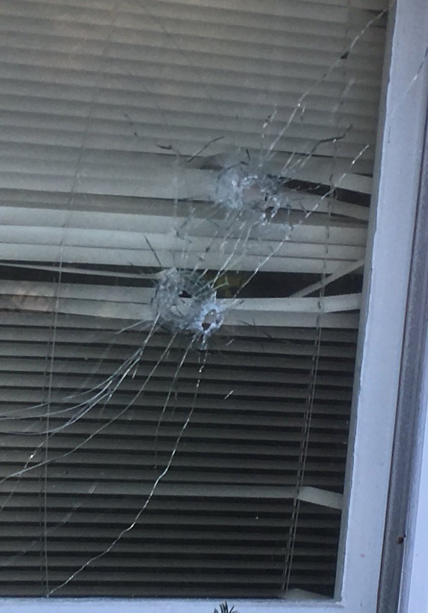 Bullet Holes In House