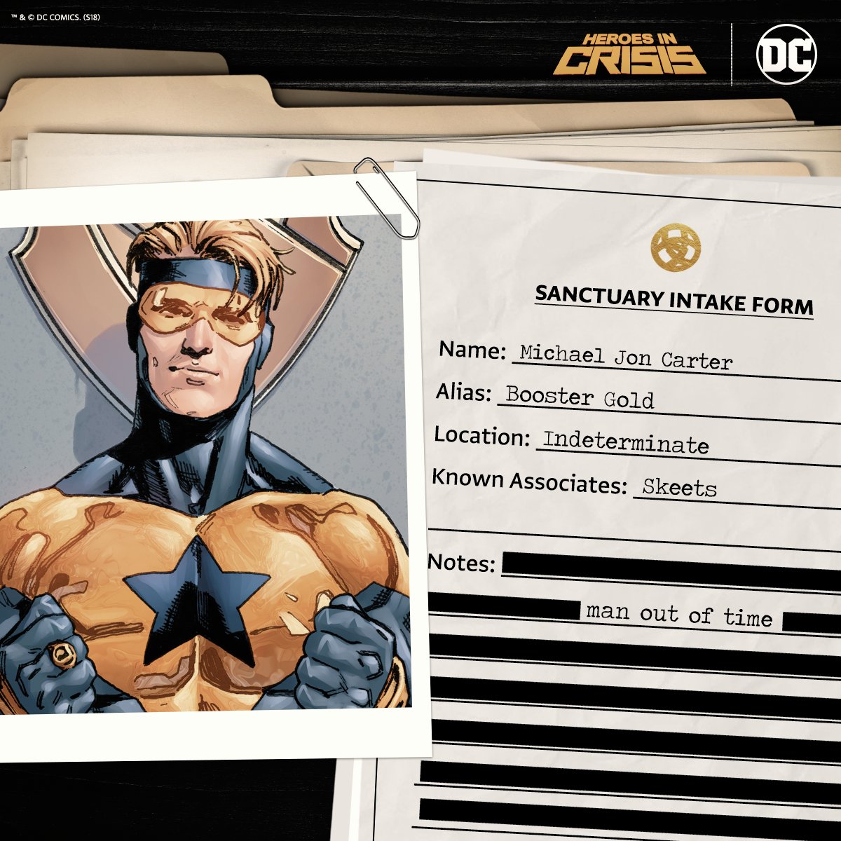 "The Greatest Hero You've Never Heard Of!": Booster Gold Appreciation ...
