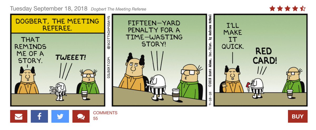 Staff Meeting Dilbert