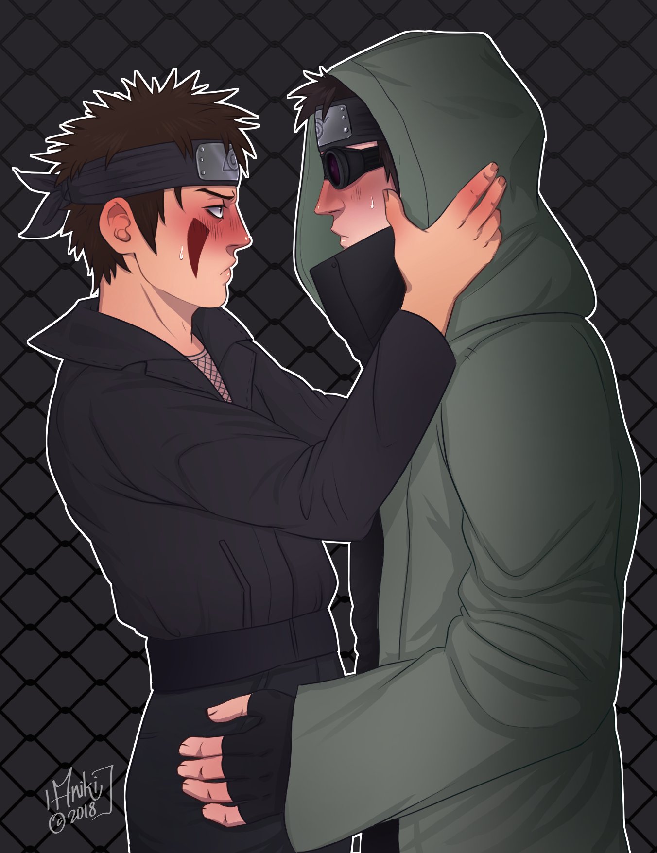 Kiba X Shino