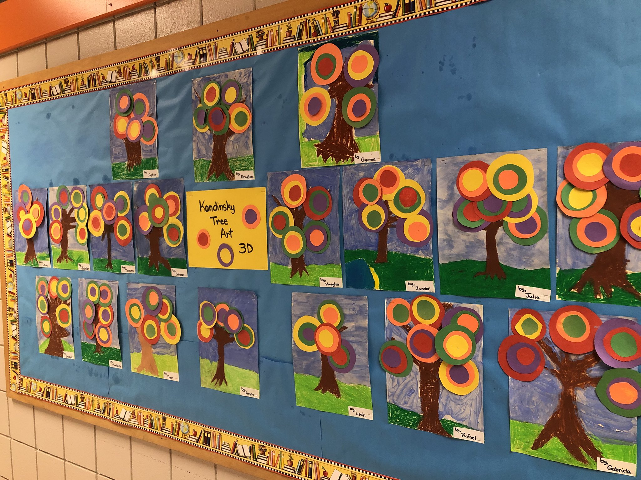 Kandinsky Tree Paintings
