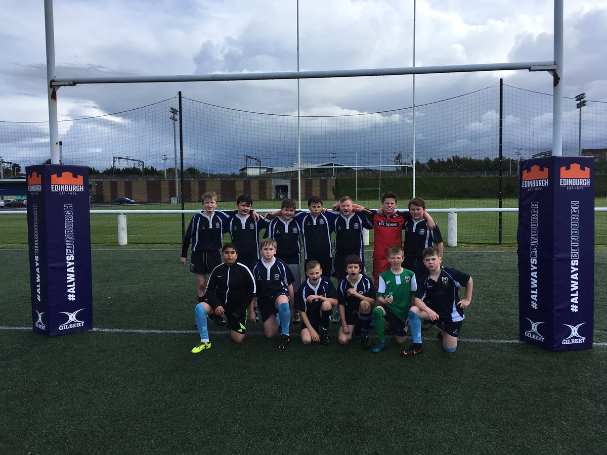 Great first outing for the U14 Leith Academy Boys Rugby team today ...